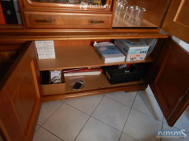 Buffet 2 teilig, 50-60er Jahre, Kirschbaumholz, oh - 311184