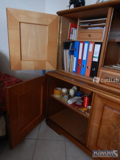 Buffet 2 teilig, 50-60er Jahre, Kirschbaumholz, oh - 311184